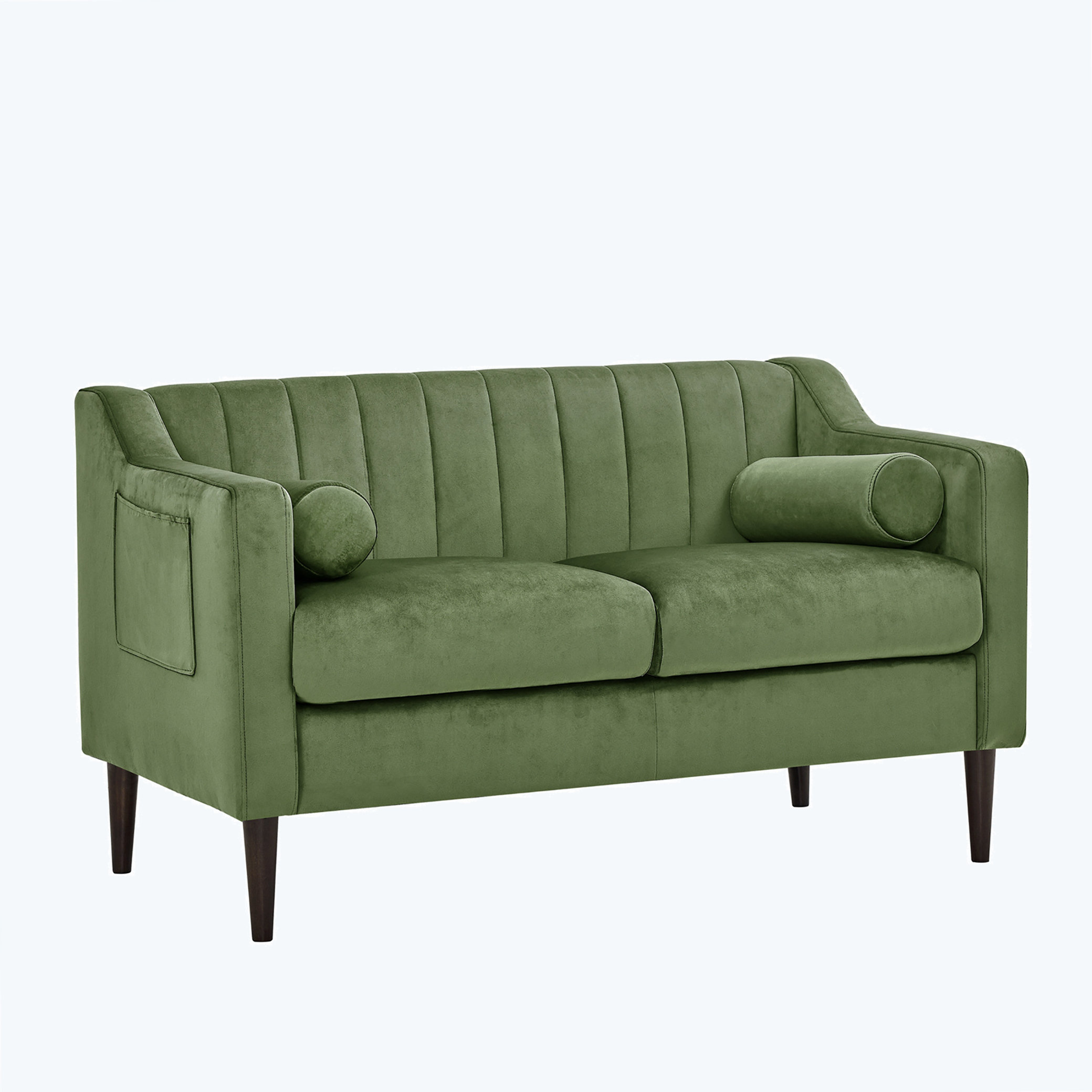 Hokku Designs Layloni 55'' Velvet Sofa | Wayfair