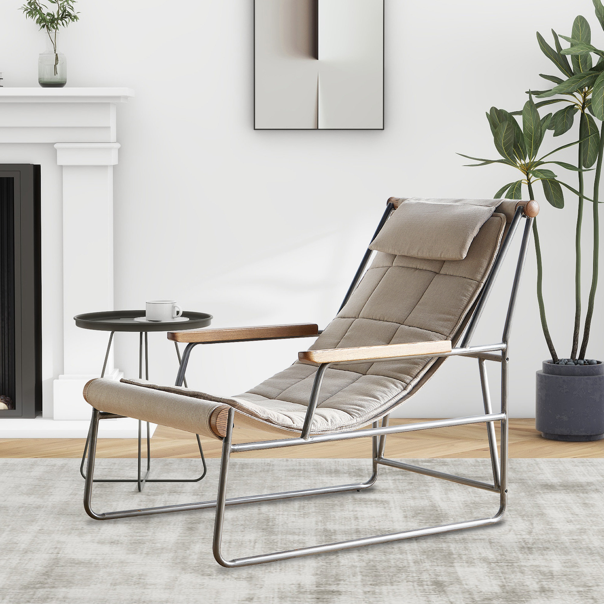 17 Stories Alyona 26.5'' Wide Fabric Lounge Chair & Reviews | Wayfair