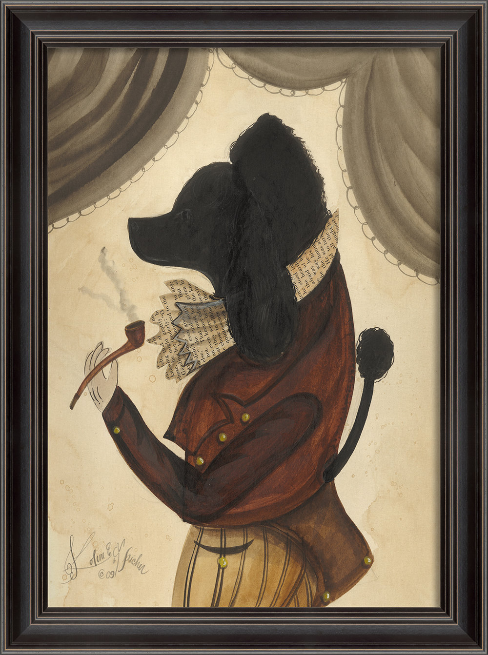 Spicher&Co Kolene Spicher " Proud Gentleman With A Pipe " by Kolene ...