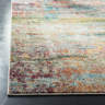 Trent Austin Design® Harrill Abstract Teal/Orange Area Rug & Reviews ...