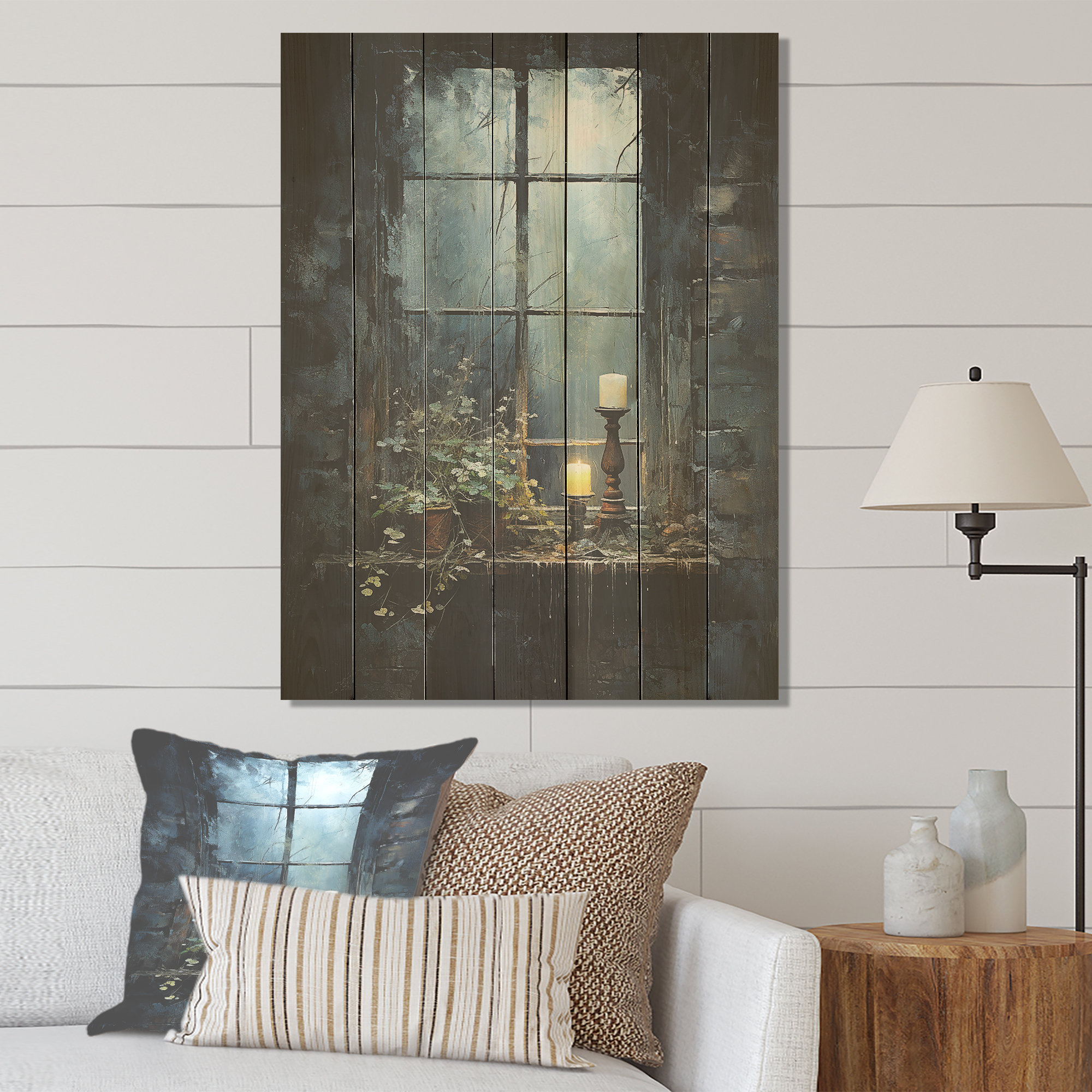 Winston Porter Nightly Farmhouse Window Charm I - Farmhouse Windows On ...