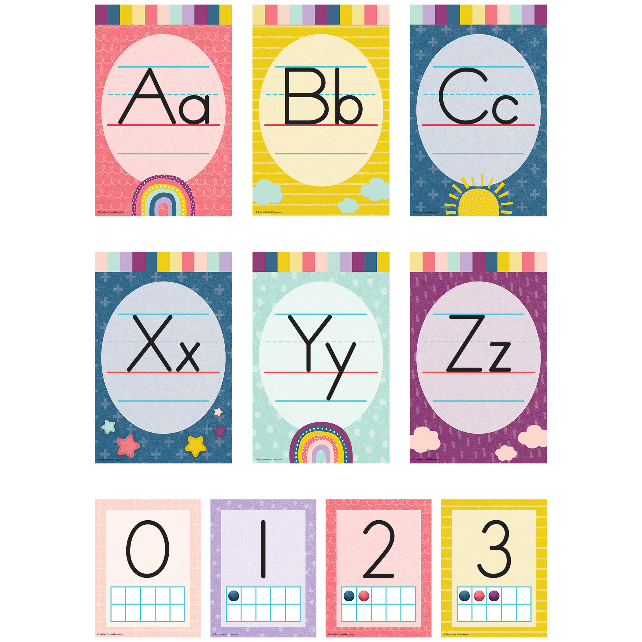 Teacher Created Resources Alphabet Bulletin Board Set | Wayfair