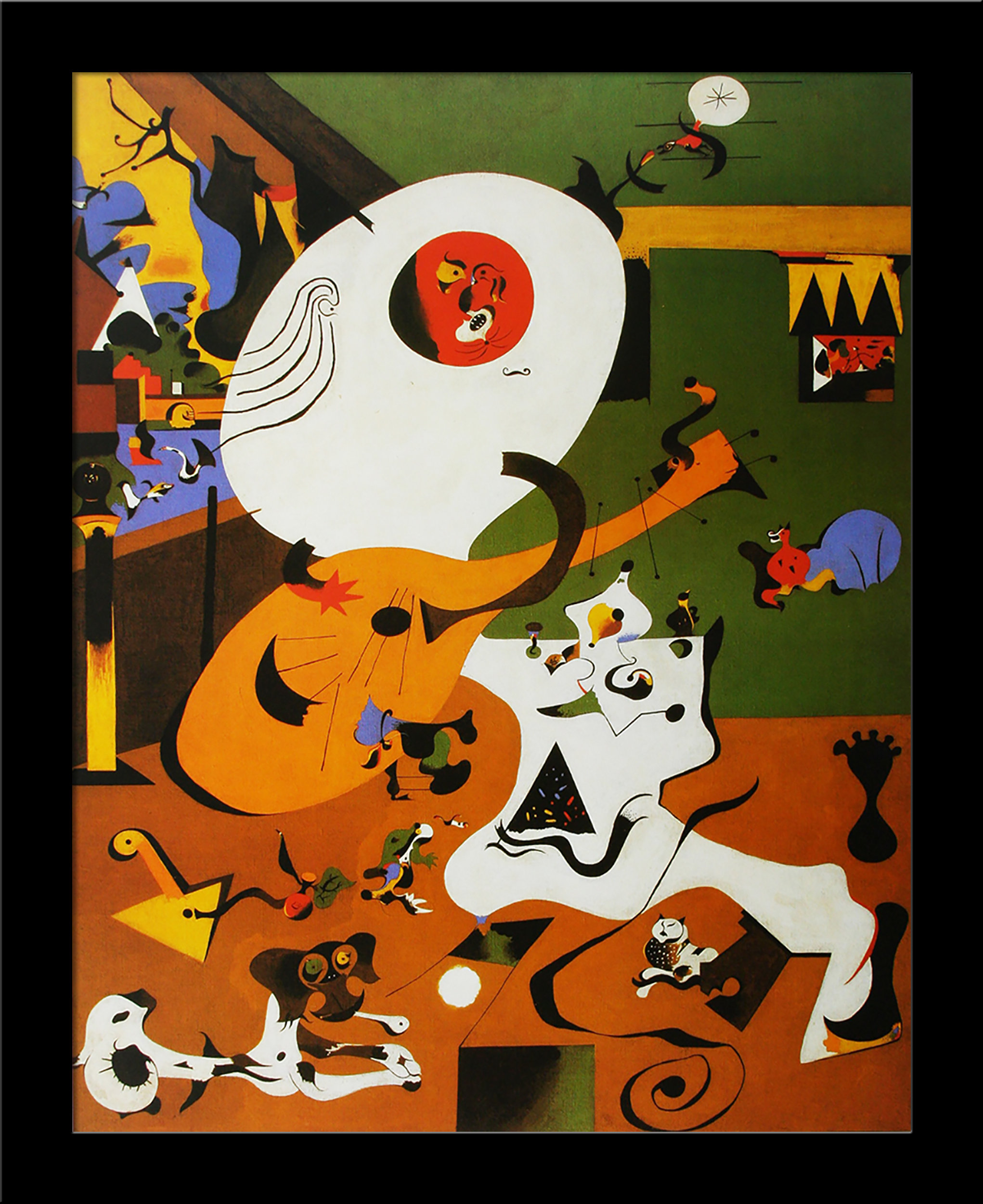 Vault W Artwork Dutch Interior by Joan Miro - Picture Frame Graphic Art ...