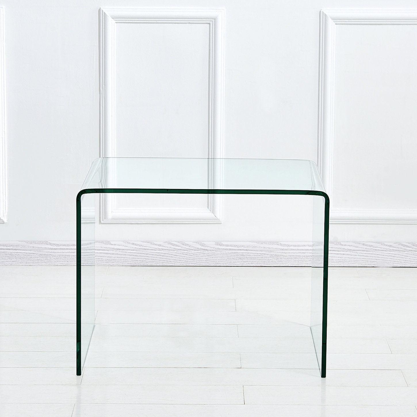 Wrought Studio Raffertie Glass Single Coffee Table | Wayfair