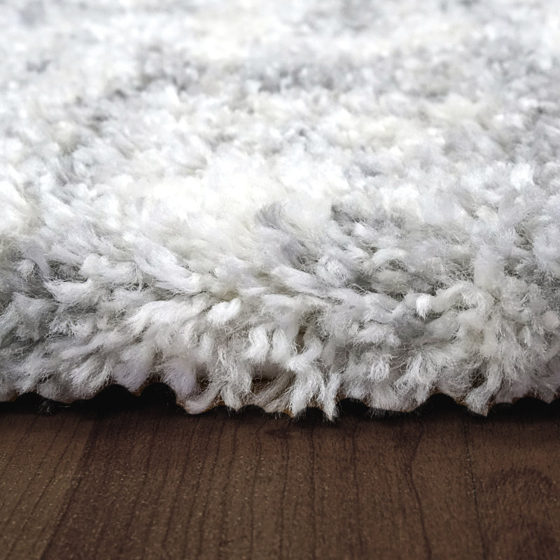 Wrought Studio™ Loretta Cream/Gray Area Rug & Reviews | Wayfair
