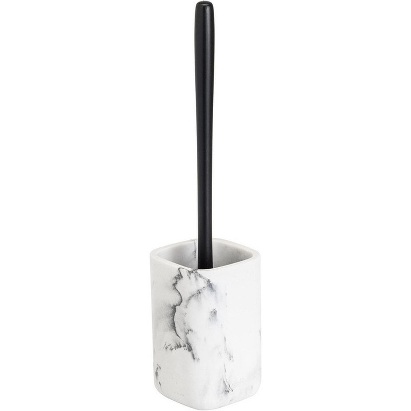 Minoky Marble Toilet Brush And Holder | Wayfair