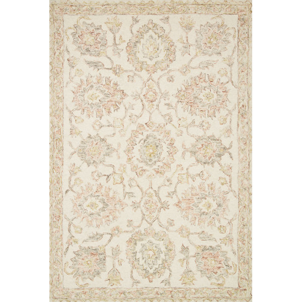 Birch Lane™ Aden Hand Hooked Wool Oriental Rug & Reviews | Wayfair