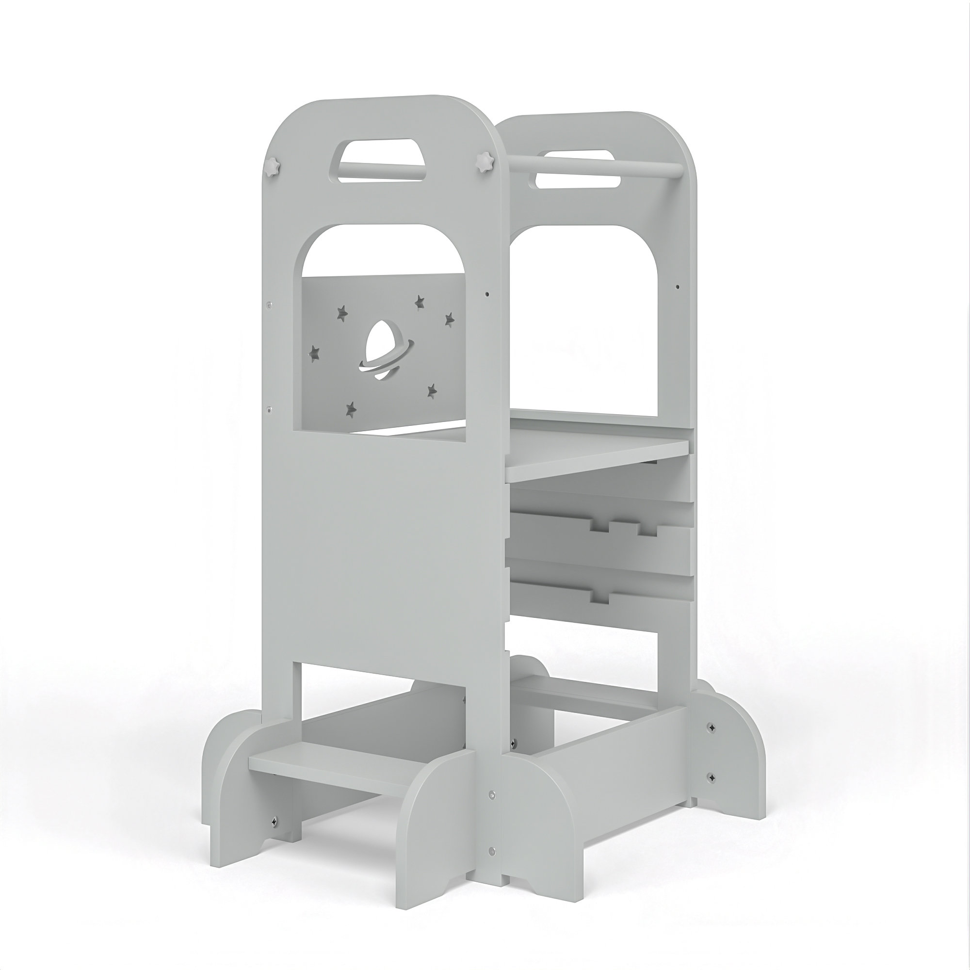 Harriet Bee 2 in 1 Step Stool for Kids Toddler Kitchen Stool Helper ...