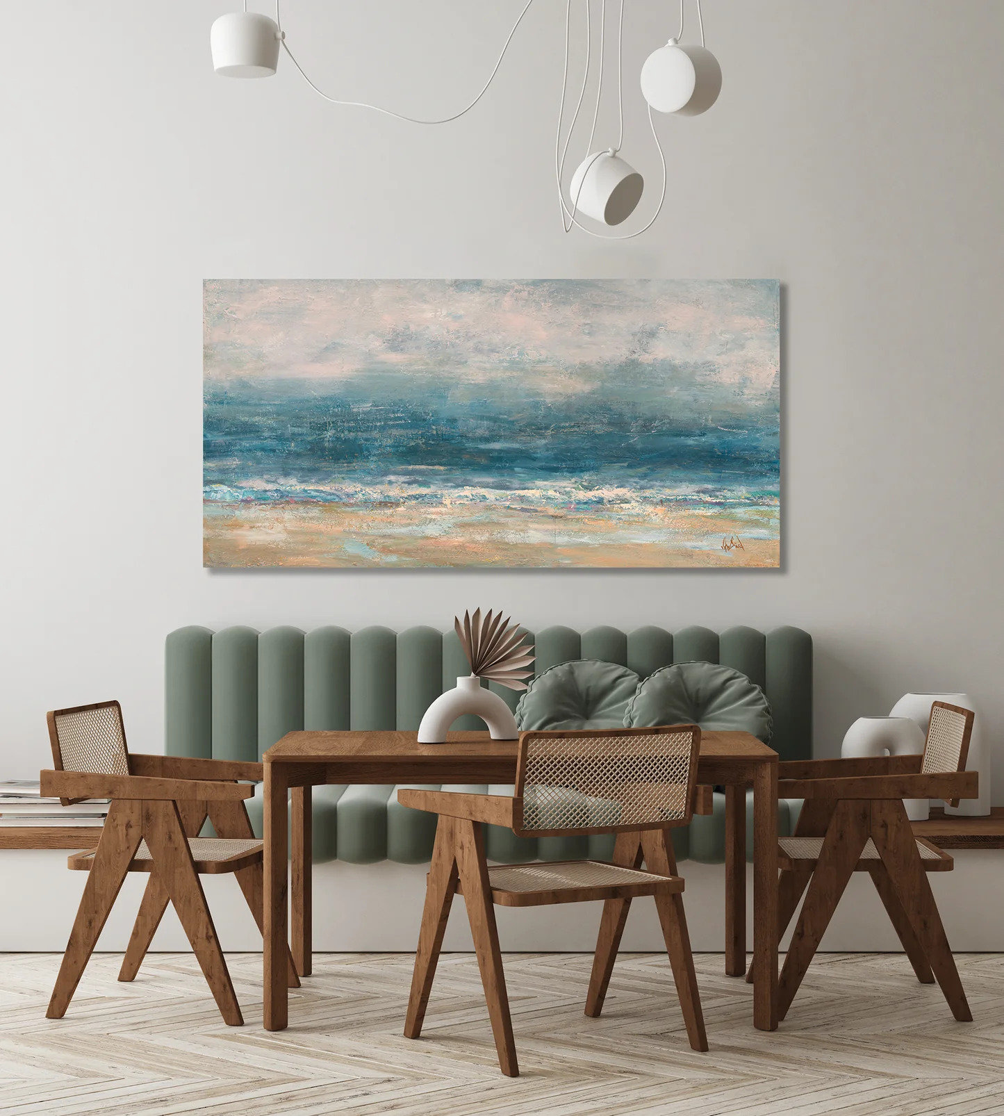 John Beard Collection Merging Tide by John Beard - Artist Enhanced ...