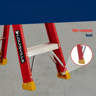 WFX Utility™ Red Fiberglass Ladder, 300 Lbs Capacity, Type IA | Wayfair