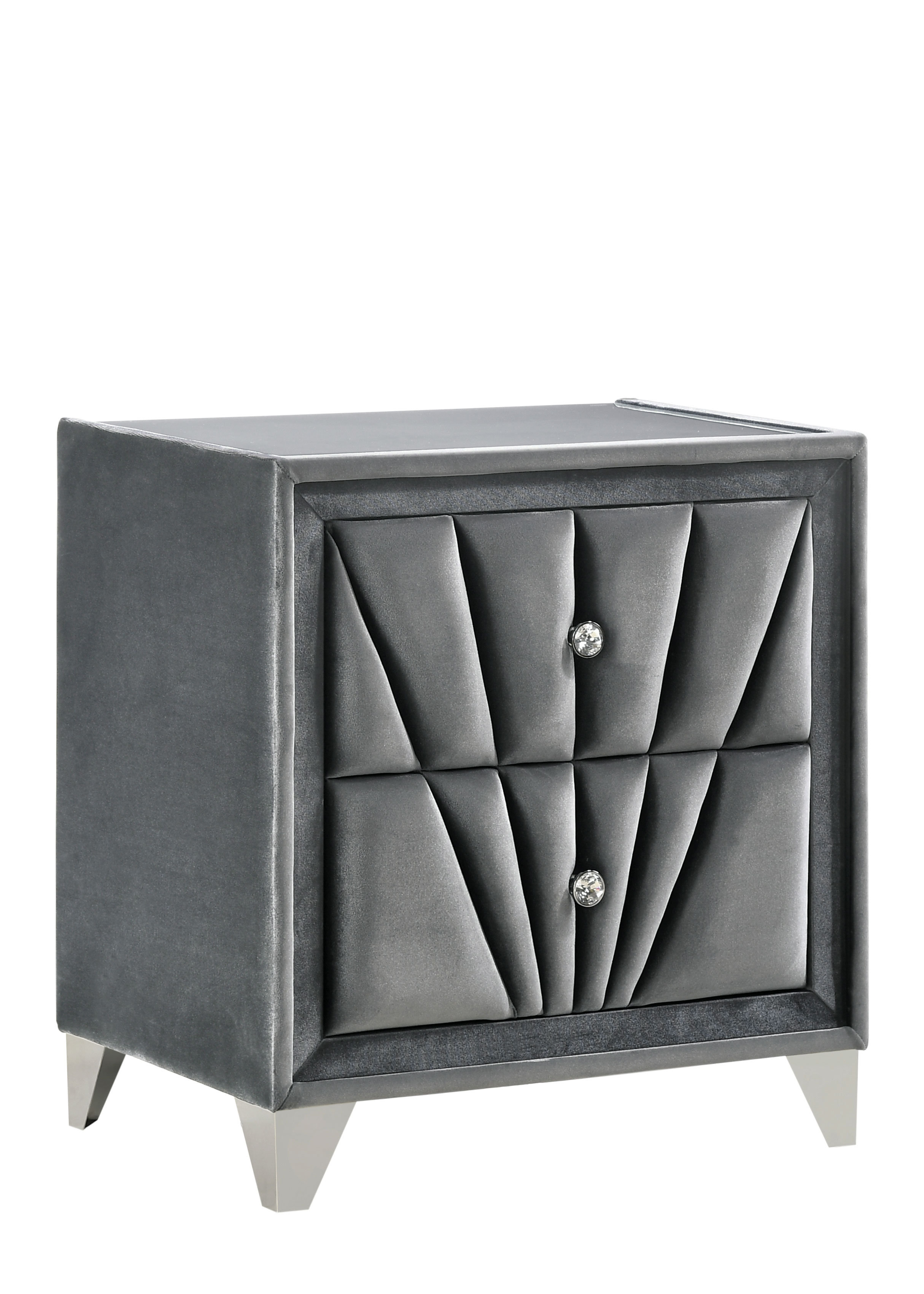 Mercer41 Transitional Nightstand With 2 Drawers | Wayfair