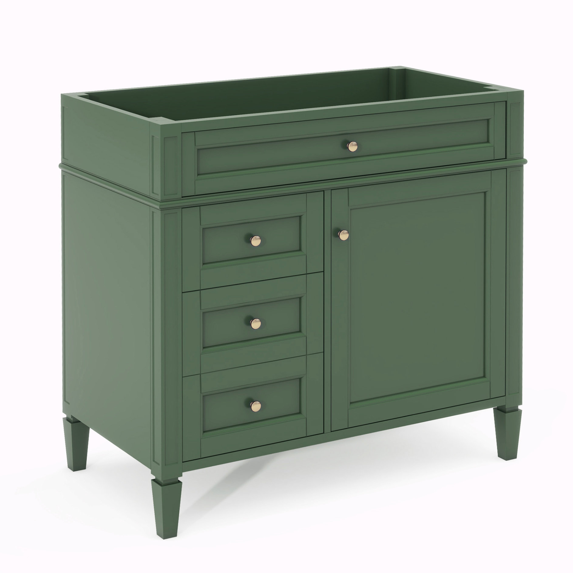 All-in furniture 36" Bathroom Vanity Bases only & Reviews | Wayfair