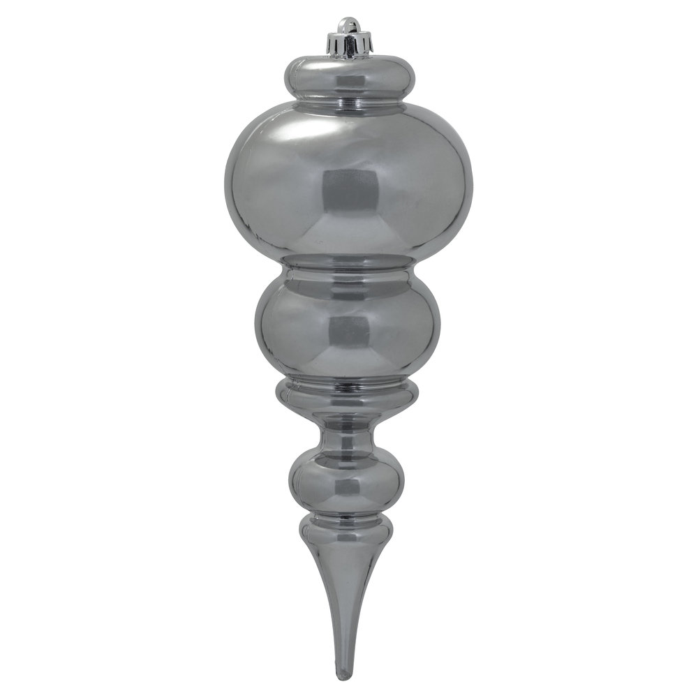 The Holiday Aisle® 14" Limestone Shiny Finial UV Drilled | Wayfair