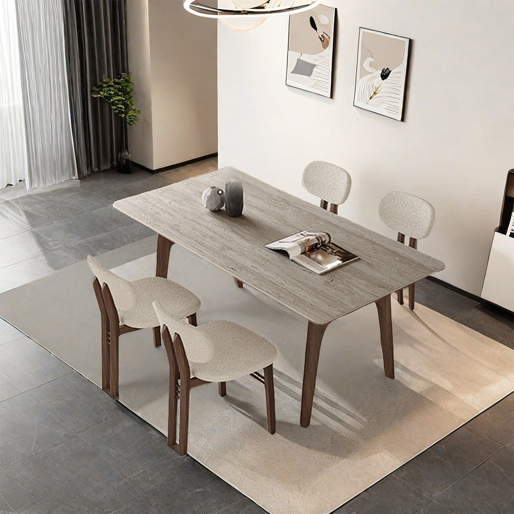 LJIA home Simple family dining table sets | Wayfair