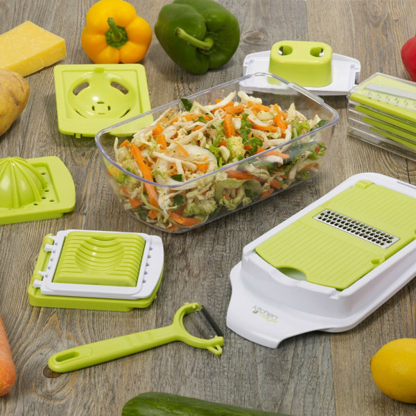 Symple Stuff 10 In 1 Food Prep Set Green & Reviews | Wayfair.co.uk