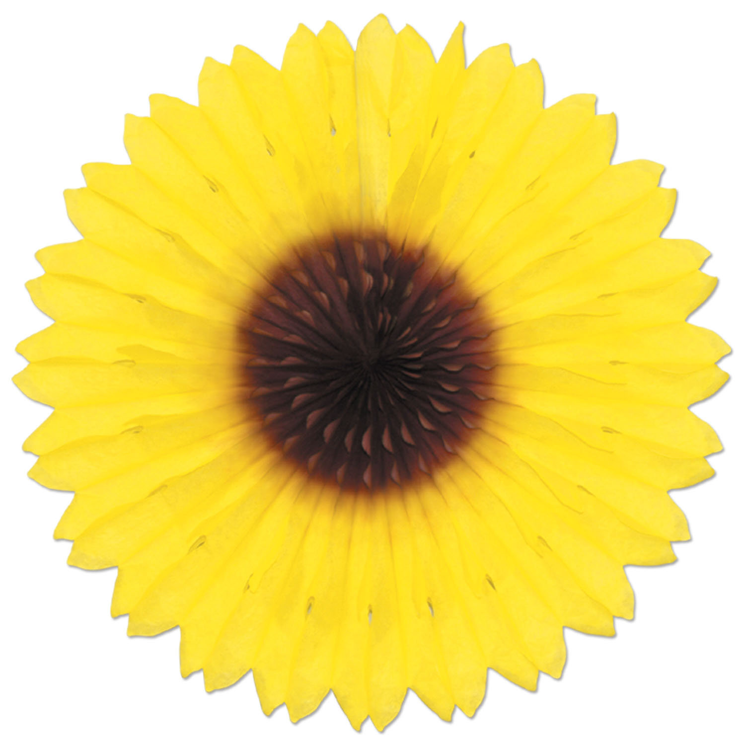Beistle Sunflower Fan - 18" - Pack of 12 | Wayfair