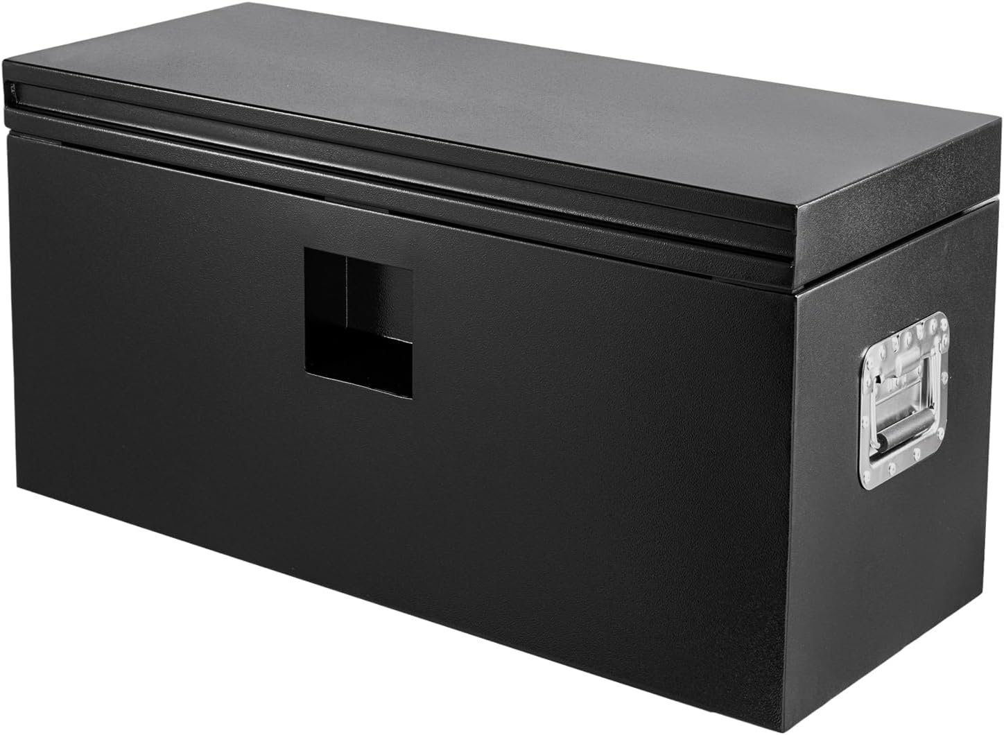 WFX Utility™ Black Steel Truck Bed Tool Box, Iron Safe Powder Coated ...