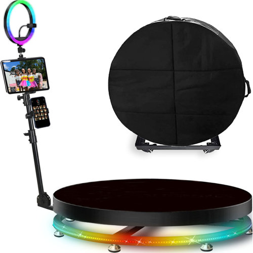 Tops Automatic 360 SPINNER 360 PHOTO BOOTH & Travel Bag 360 Video Booth ...