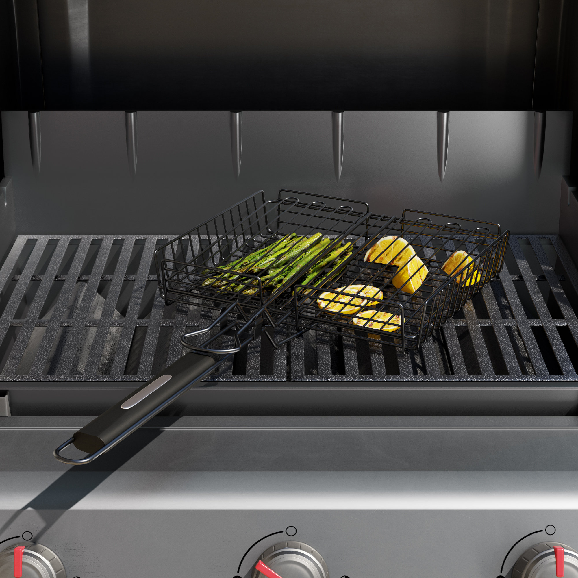 Cuisinart Simply Grilling Non-Stick Grilling Basket, Grilling Accessory ...