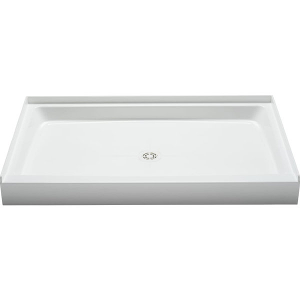 Proflo 54'' W 34'' D Rectangular Single Shower Base & Reviews | Wayfair