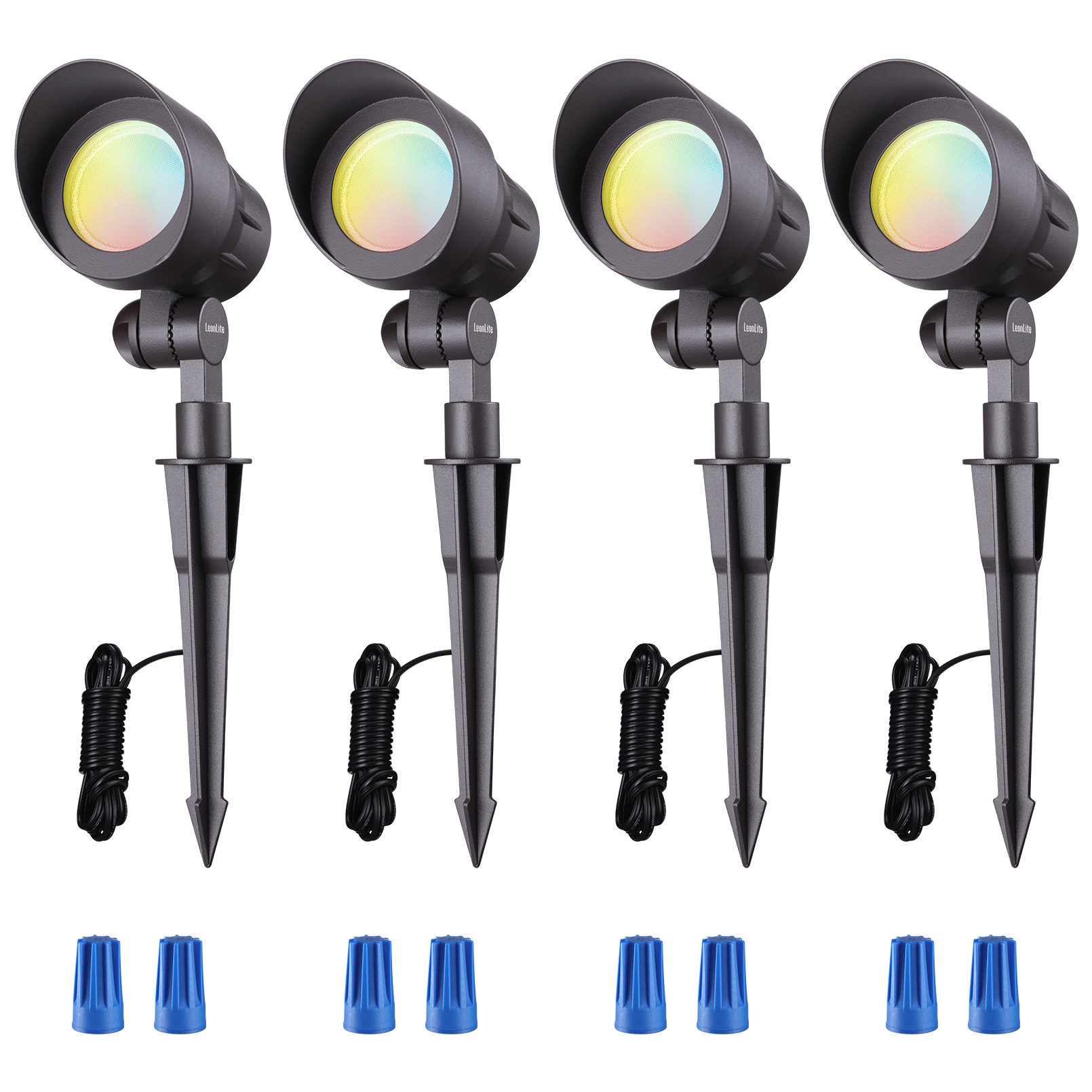 LEDVANS Caleo LED Pathway Light 3 Colour Temperature Selectable Metal ...