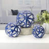 Elements 3 Piece Decorative Spheres Sculpture Set & Reviews | Wayfair