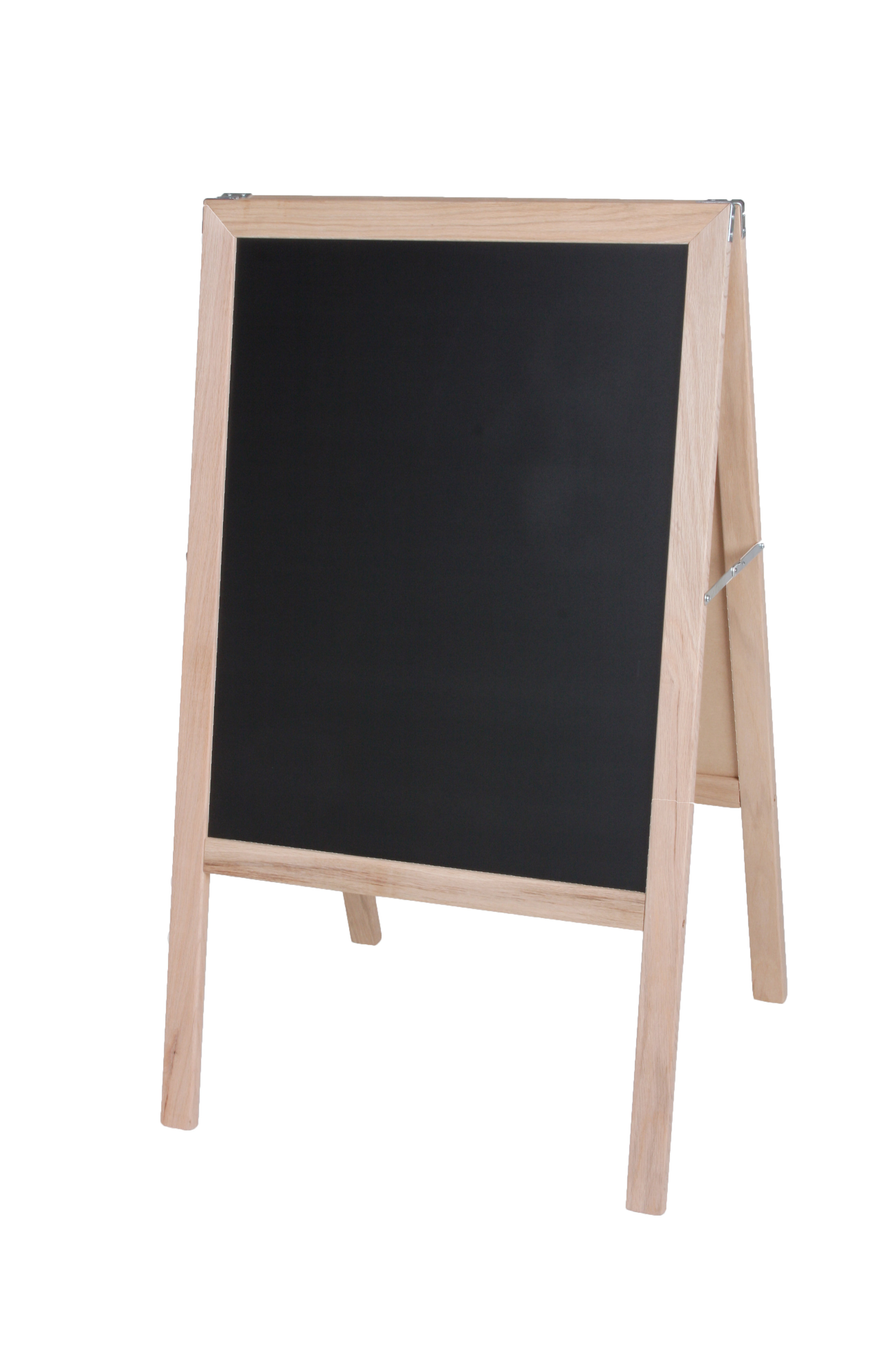 Flipside Products Natural Hardwood Marquee Double Sided Board Easel ...