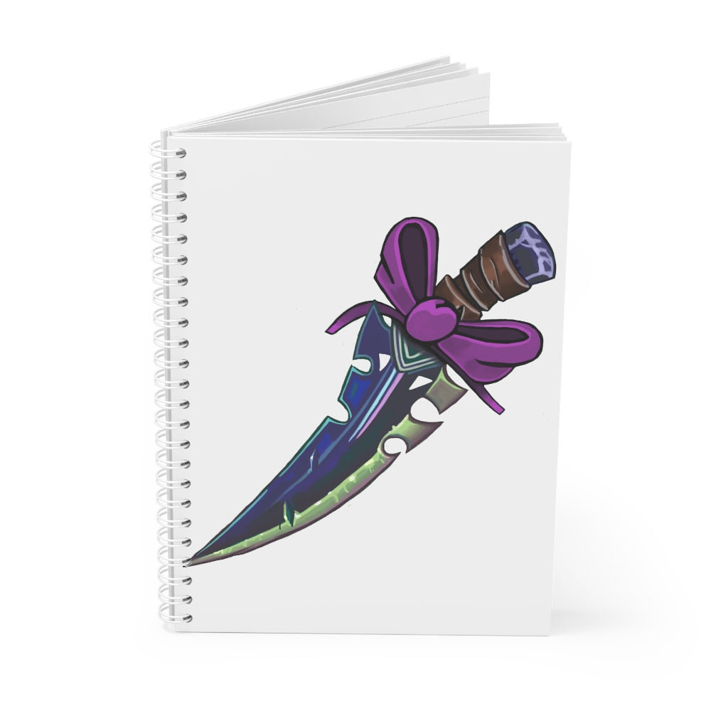 Marick Booster Ribbon and Sword Spiral Notebook | Wayfair