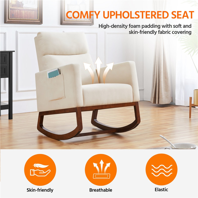 Wade Logan® Rocking Chair & Reviews | Wayfair