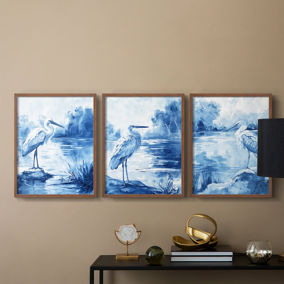 Wexford Home Aviary Study Series XXXVI -Set Of 3 Framed Giclee Prints ...