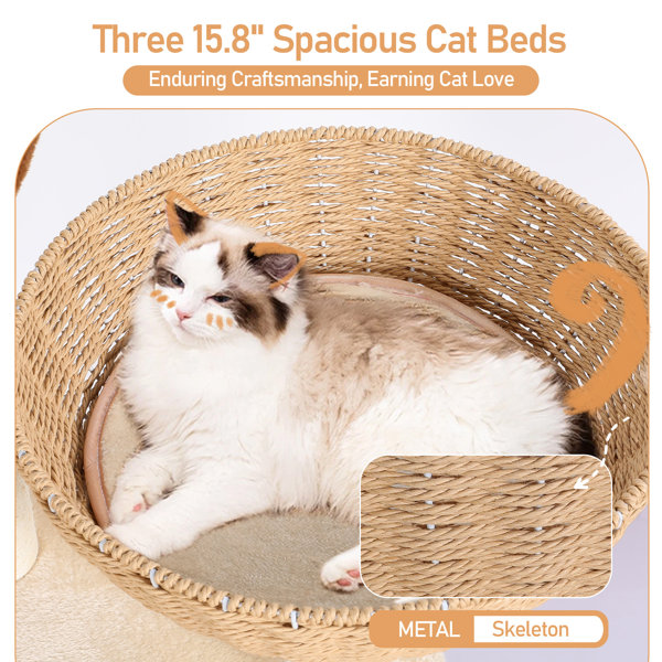 Tucker Murphy Pet™ Alena 51.6'' H Cat Tree & Reviews | Wayfair