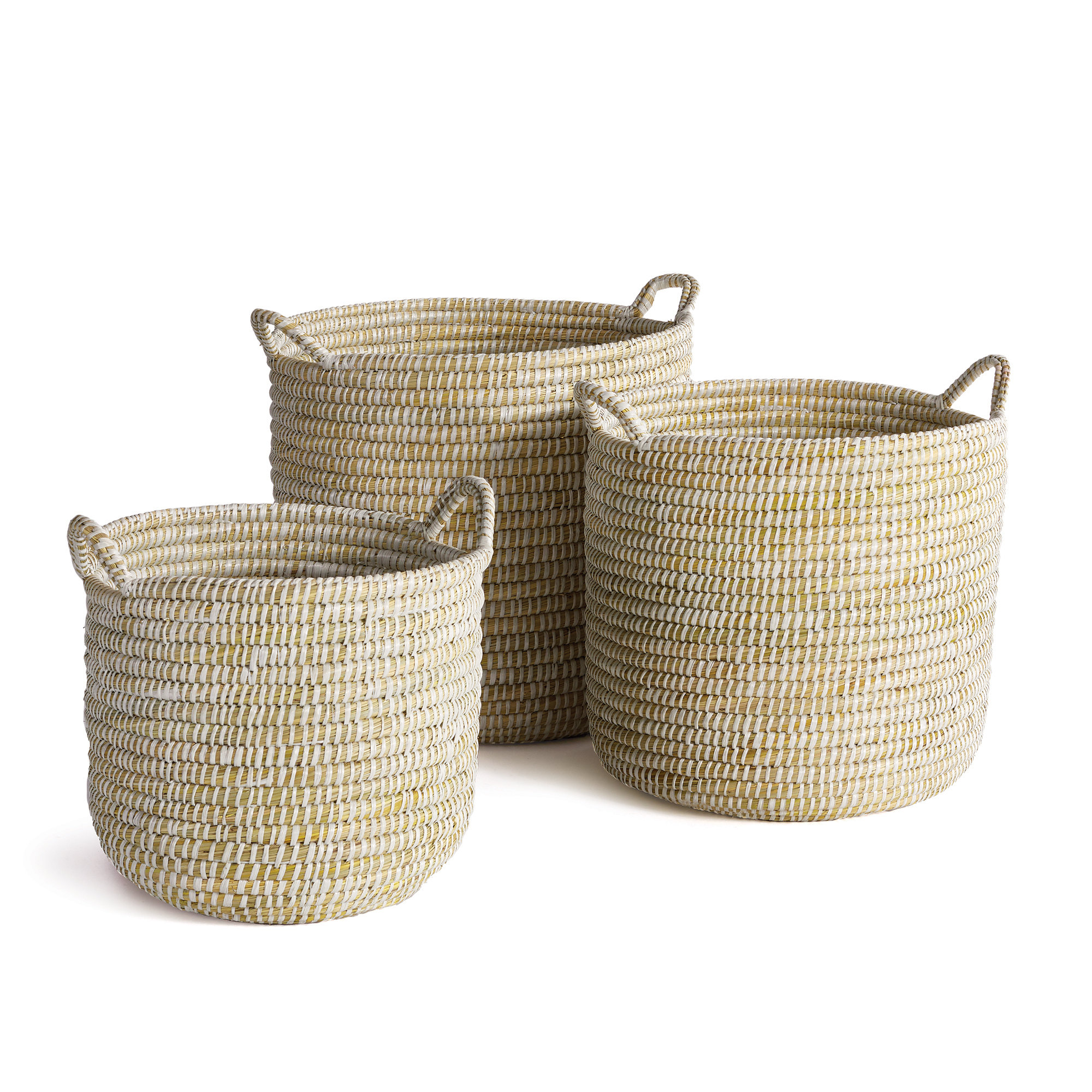 Birch Lane™ Vira 3 Piece Seagrass General Basket Set & Reviews | Wayfair
