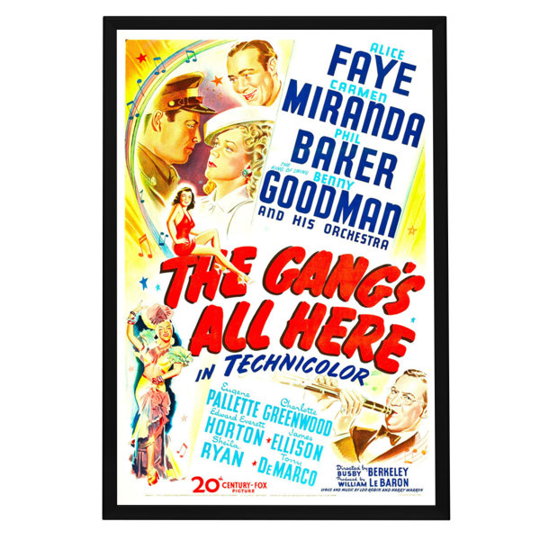 Red Barrel Studio® " Gang's All Here 1943 " on Paper | Wayfair
