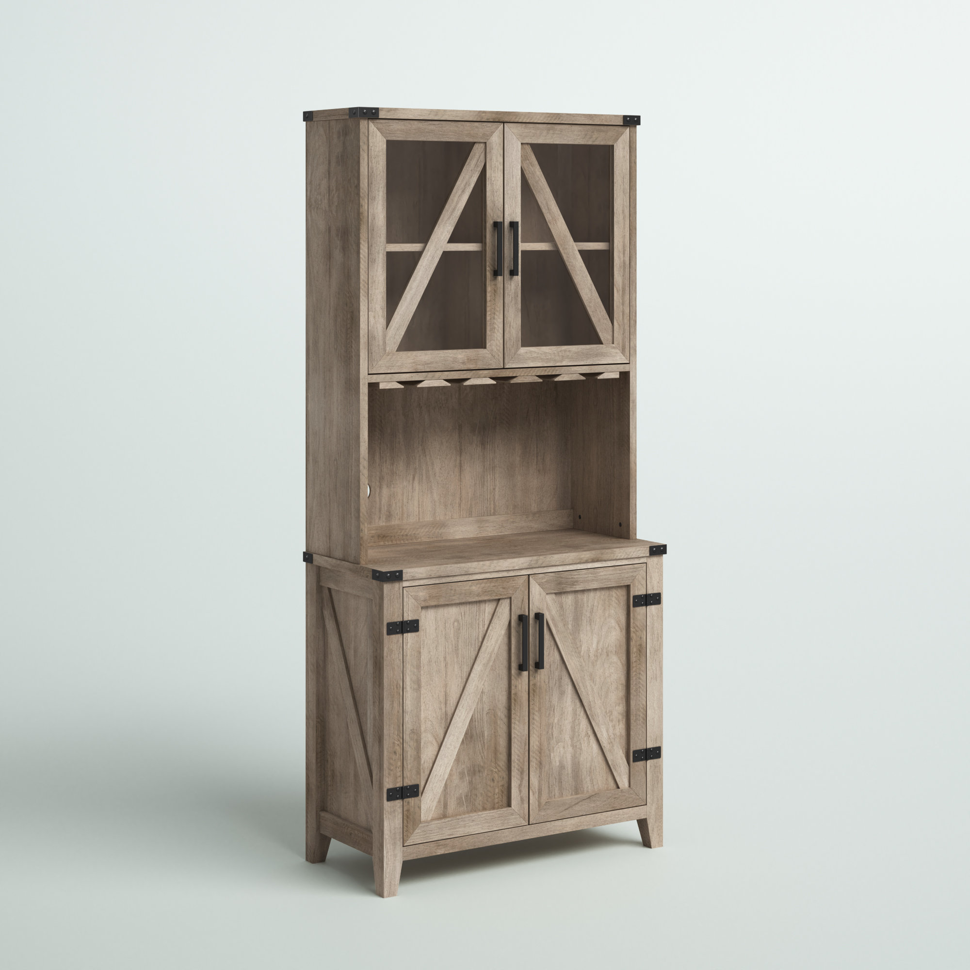 Steelside™ Paxton Bar Cabinet & Reviews | Wayfair
