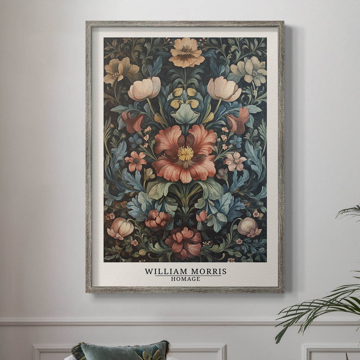 Darby Home Co WM MORRIS Series XIV Framed Print - Solid Wood - Wayfair ...