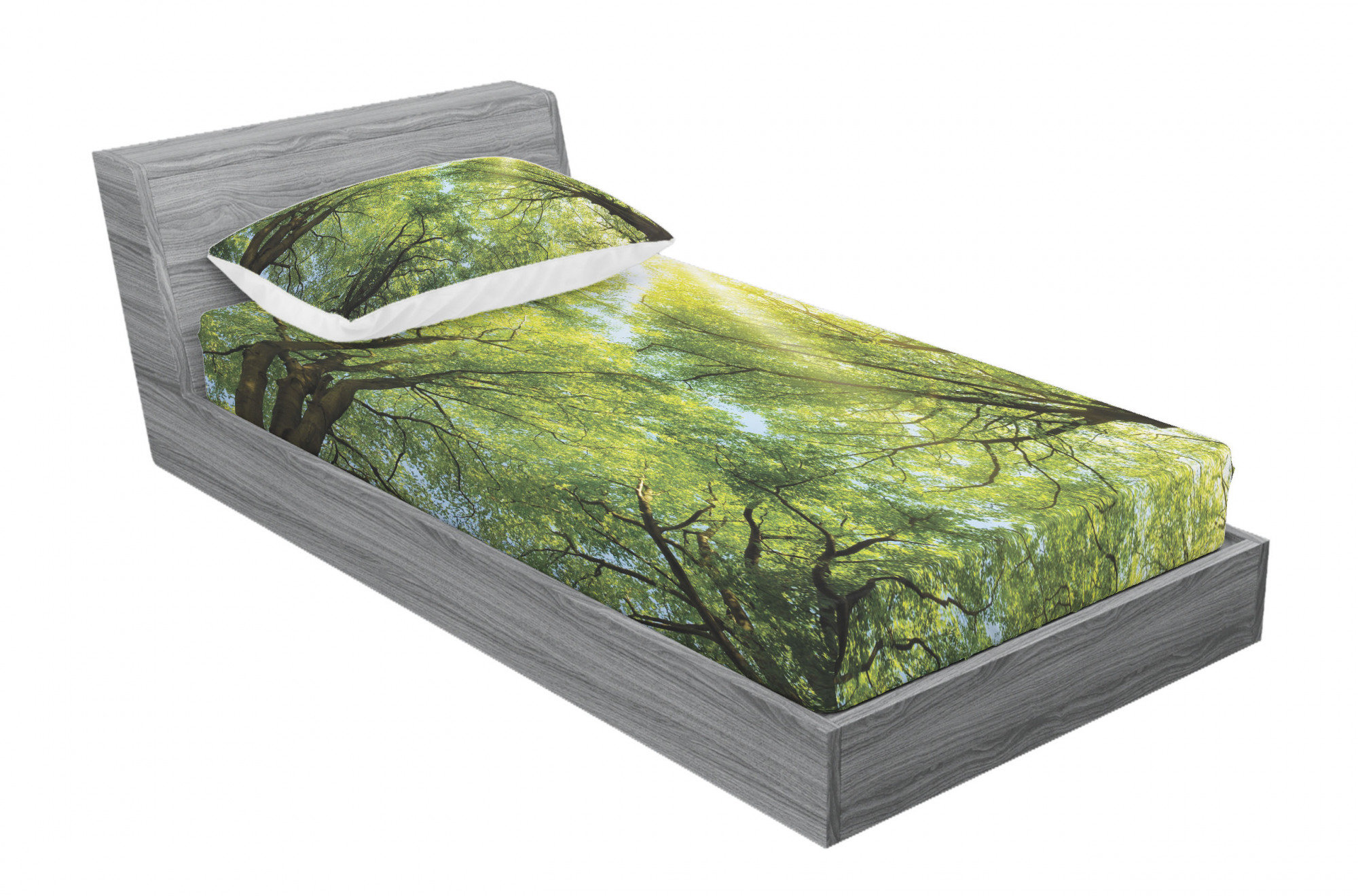 Ambesonne Forest Sheet Set | Wayfair
