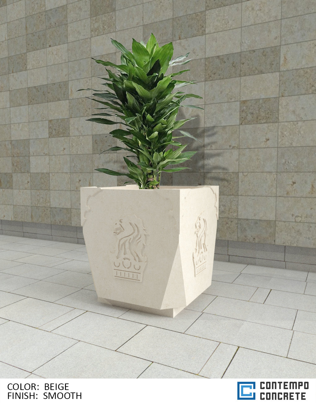 Los Angeles Cast Stone Royal Planter | Wayfair