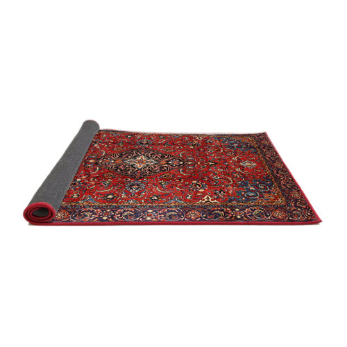 Alcott Hill® Gaelan Red/Navy Blue Rug | Wayfair