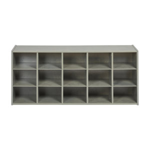 ECR4Kids ECR4Kids Streamline 15 Cubby Tray Storage Cabinet, 3x5 ...