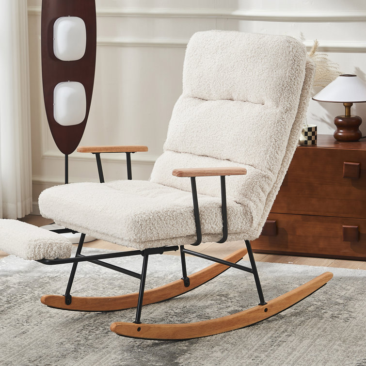 Fjørde & Co Solid Wood Rocking Chair | Wayfair.co.uk
