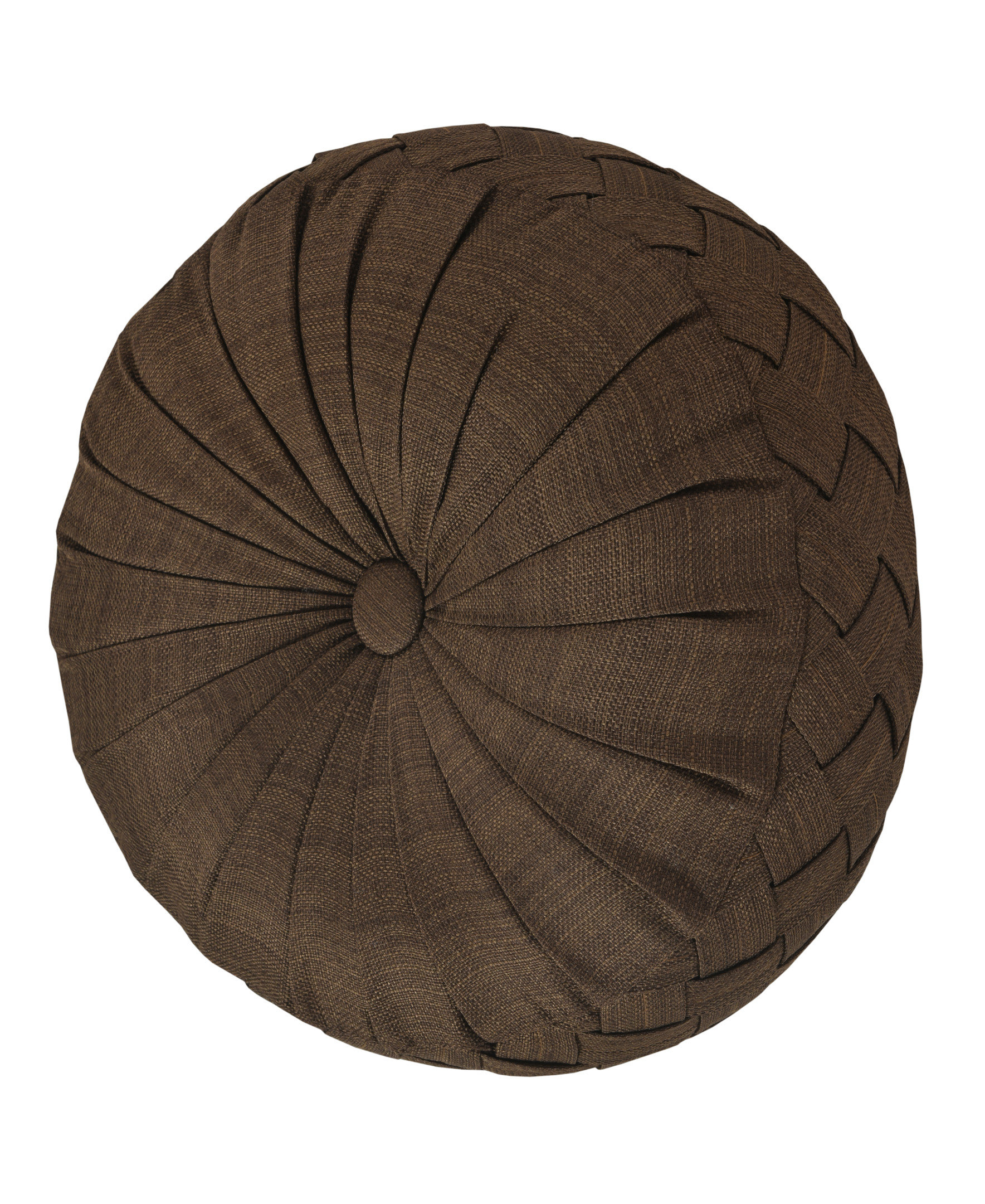 Five Queens Court Sacramento Tufted Round Decorative Throw Pillow | Wayfair