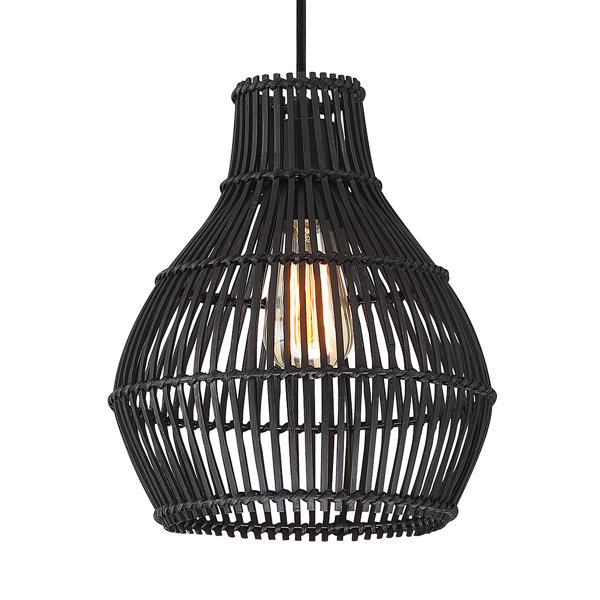Bayou Breeze Yingst 1 - Light Painted Pendant & Reviews | Wayfair