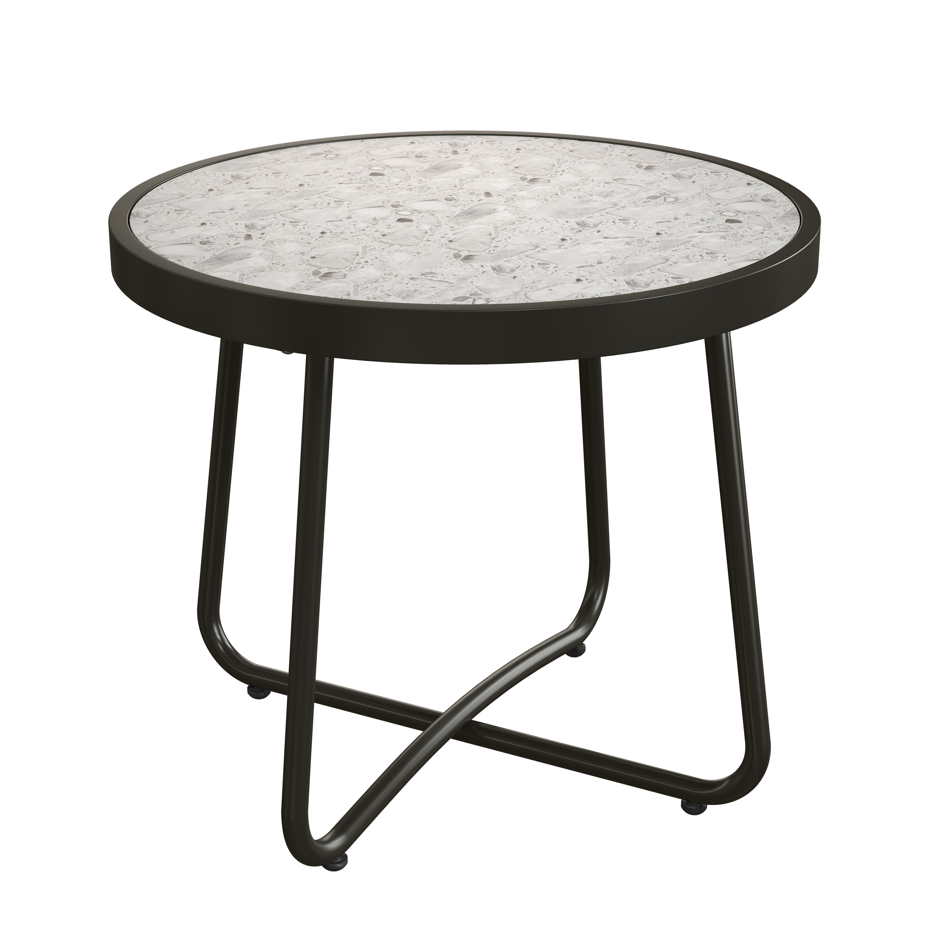 Greyleigh™ Cullompt Steel Patio Side Table - Wayfair Canada
