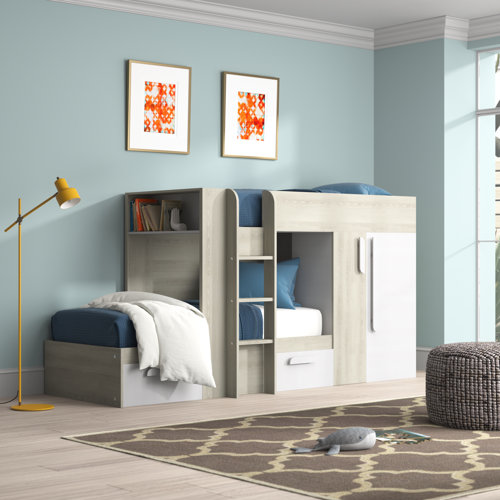 Mack + Milo Solorzano European Single High Sleeper Bed | Wayfair.co.uk