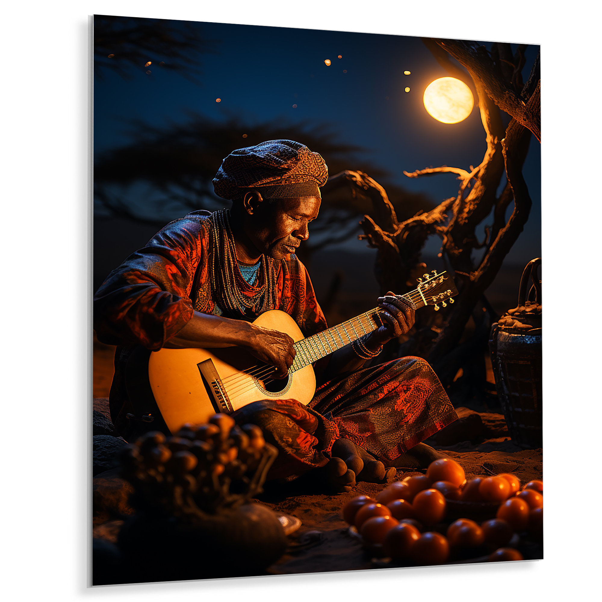 Ebern Designs African Serenading The IV - African Metal Wall Decor ...