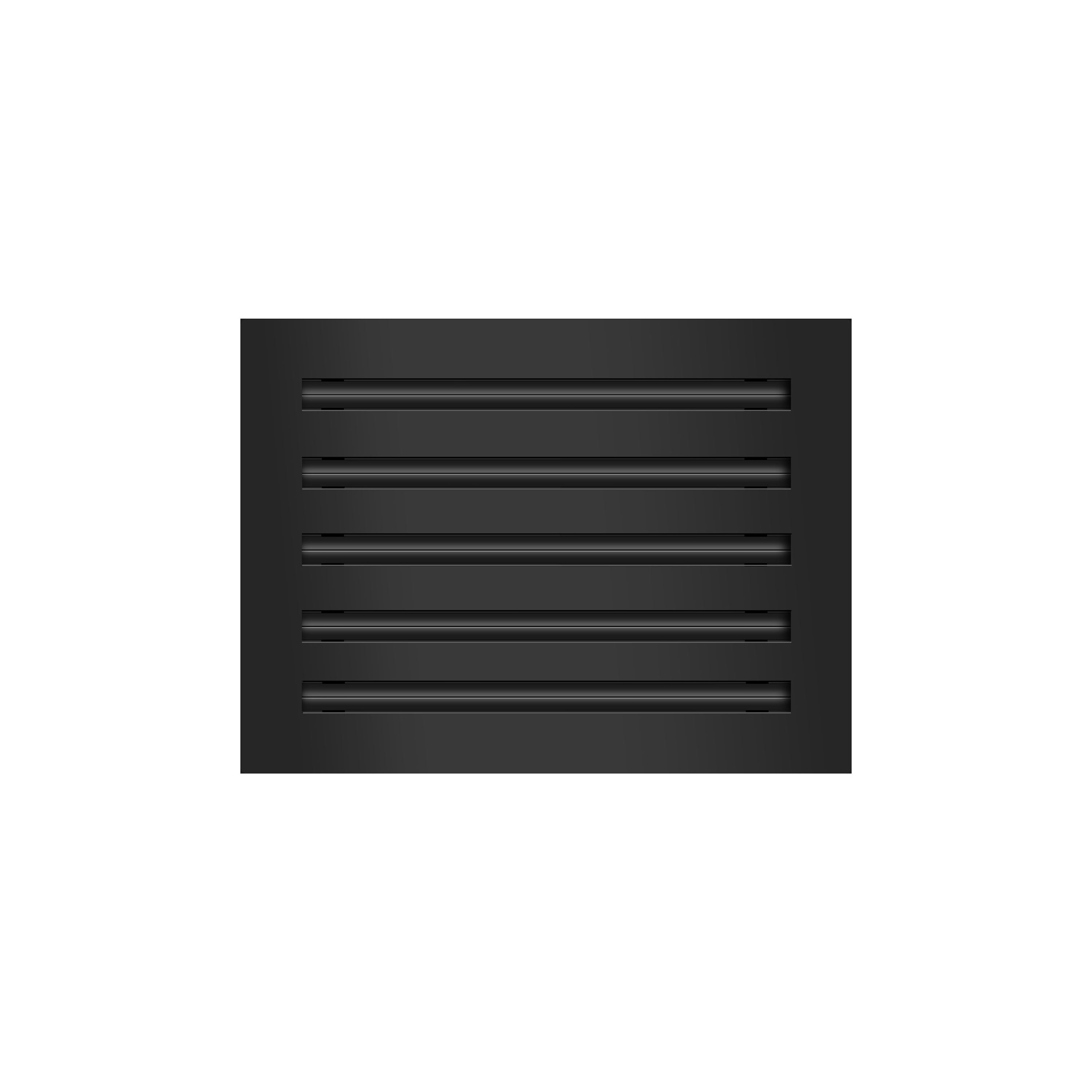 Texas Buildmart BUILDMART - 12x10 Black Modern AC Vent Cover - Standard ...