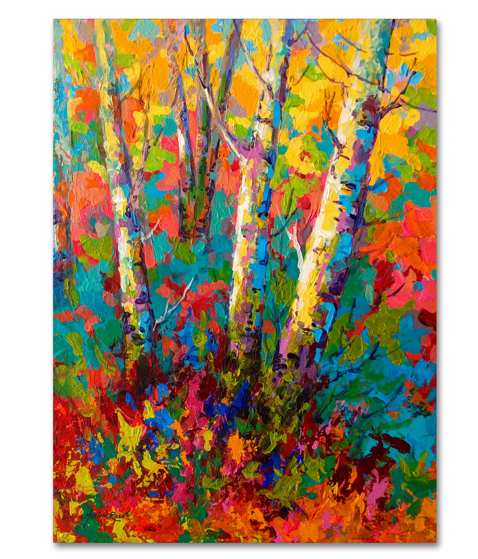 Trademark Art Marion Rose Autumn II On Canvas by Marion Rose Painting ...