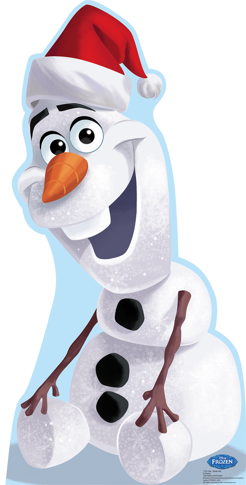 Advanced Graphics Olaf - Disney's Frozen Cardboard Standup | Wayfair