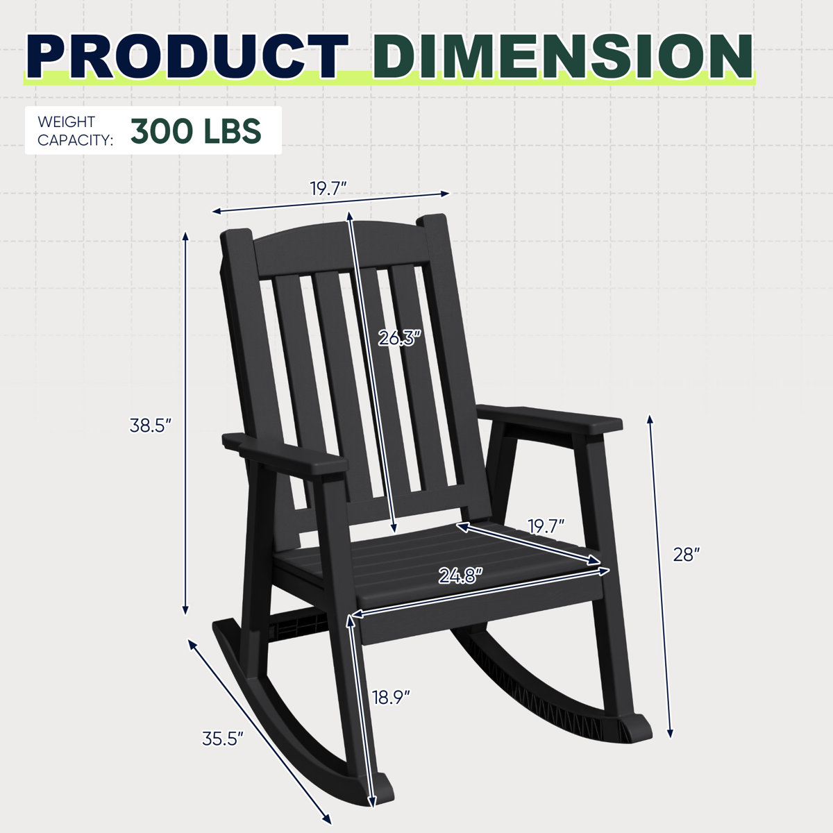 Winston Porter Plastic Rocking Chairs For Outdoor Use, Perfect For ...
