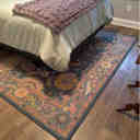 Langley Street® Lonnie Rectangle Floral Handmade Tufted Wool Area Rug ...